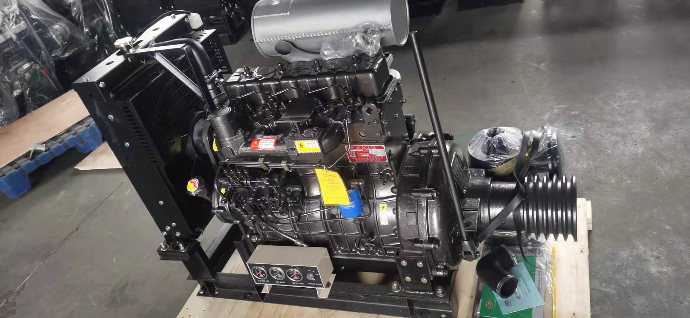 weifang tianhe diesel engine 4102 4105 for cement bulker semi trailer ...